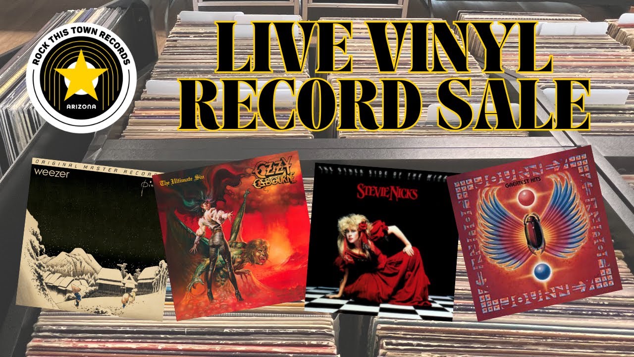 Thursday Live Vinyl Record Sale March 7 2024 Youtube