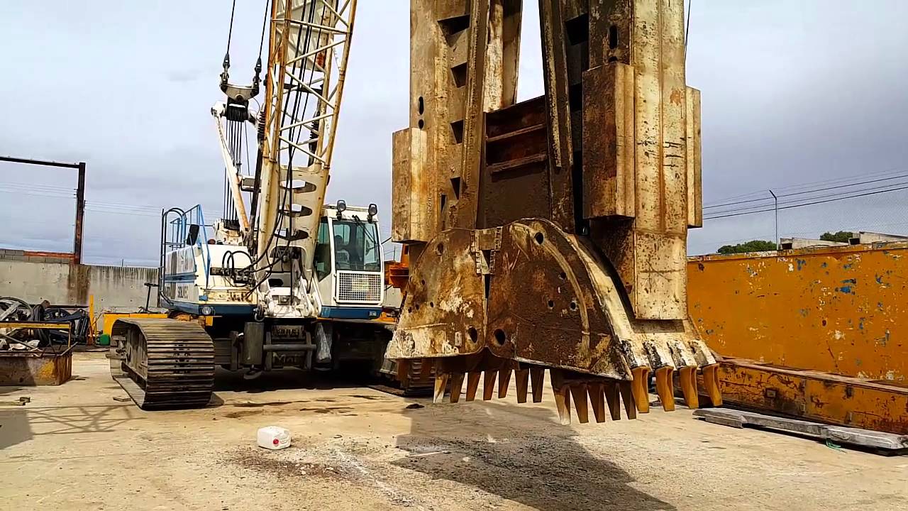 Soilmec Sm 870 Almeja De Muro Milán Hidráulica Espesor 1000 Mm Y 16