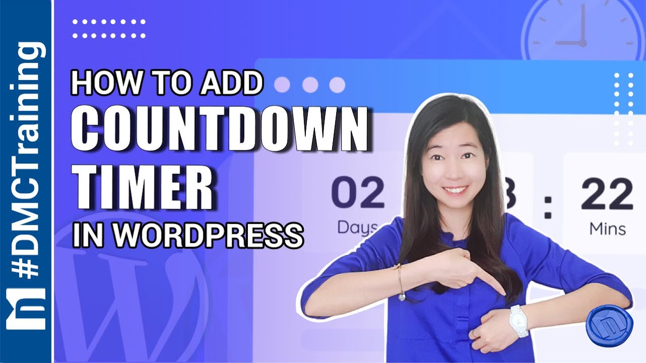 Wordpress Countdown Timer How To Add Create Embed Youtube