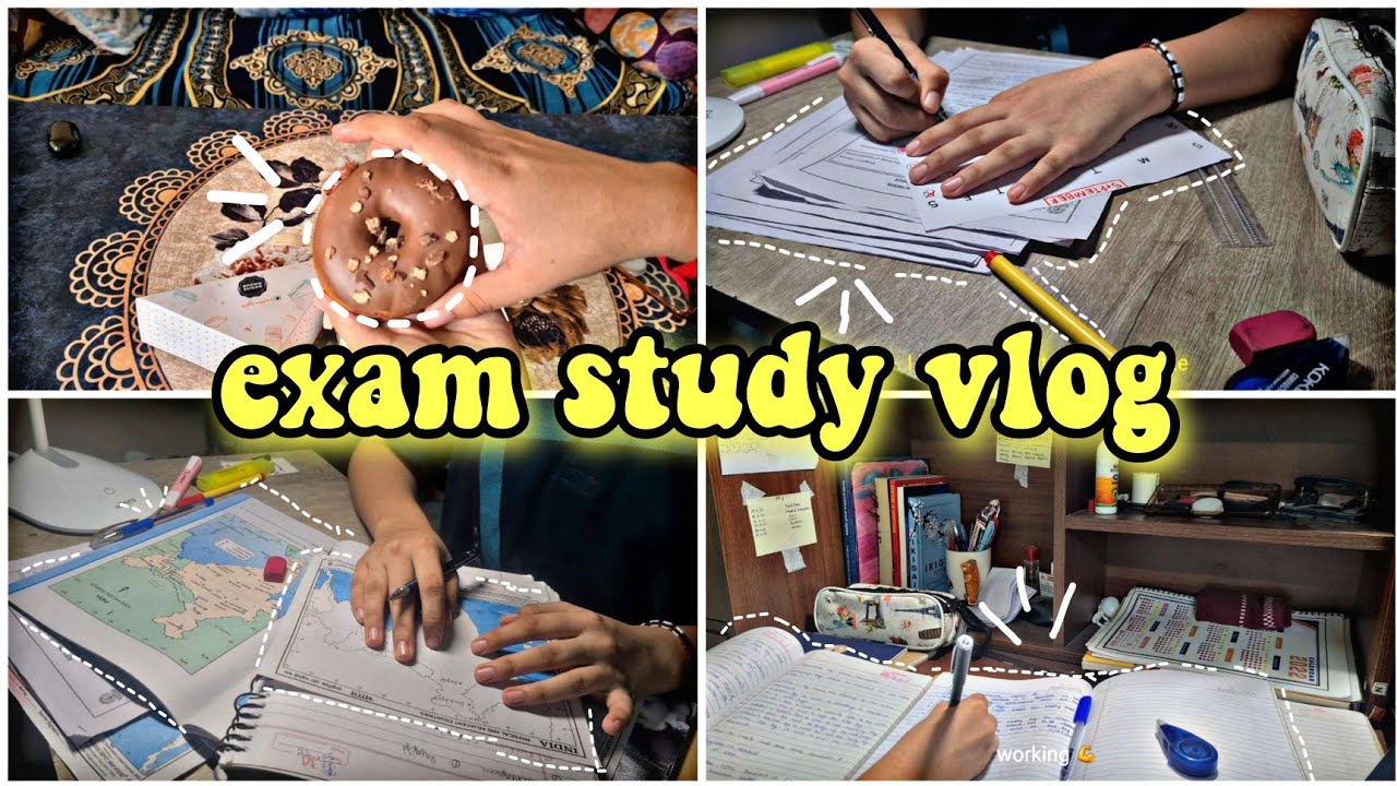 Exam Study Vlog Preparing For Exam Exam Week ёящг Youtube