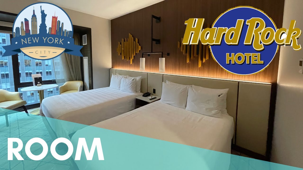 The Hard Rock рџћё Hotel рџџё New York Cityрџ ѕ2 Queen рџ ё Beds Room рџ џ Tour рџ ё