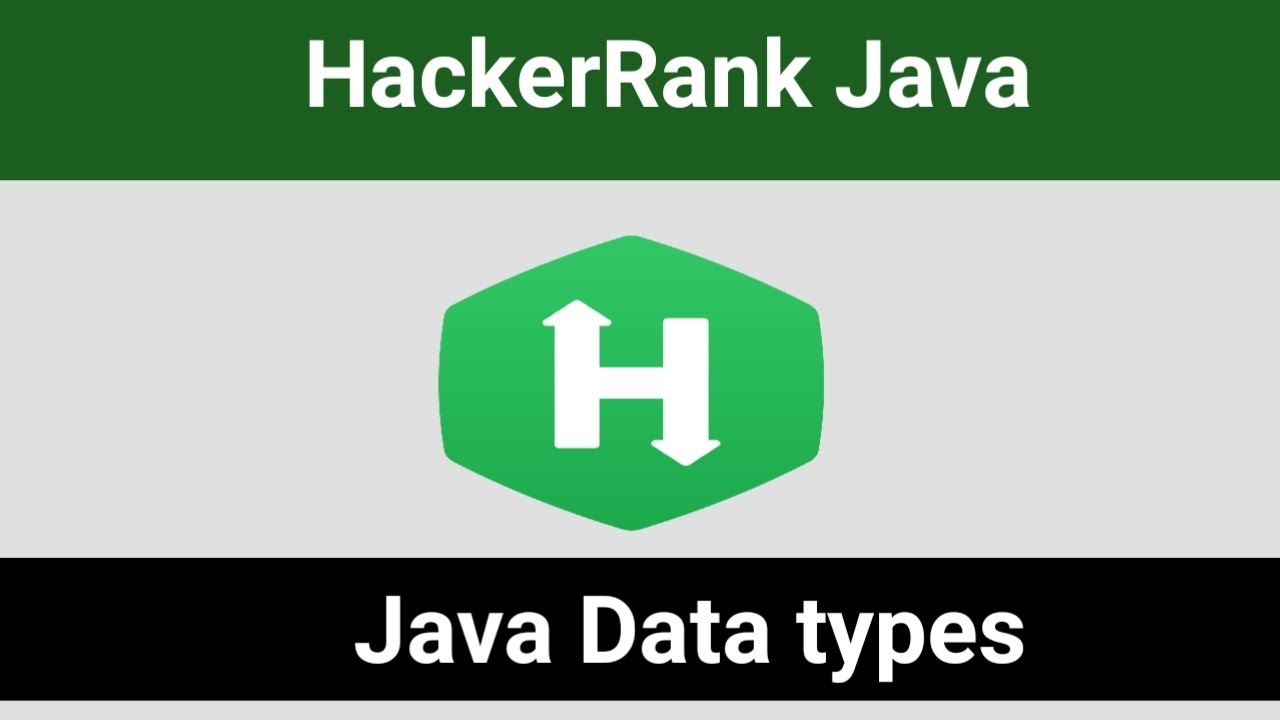 Java Data Types Hackerrank Solution Youtube
