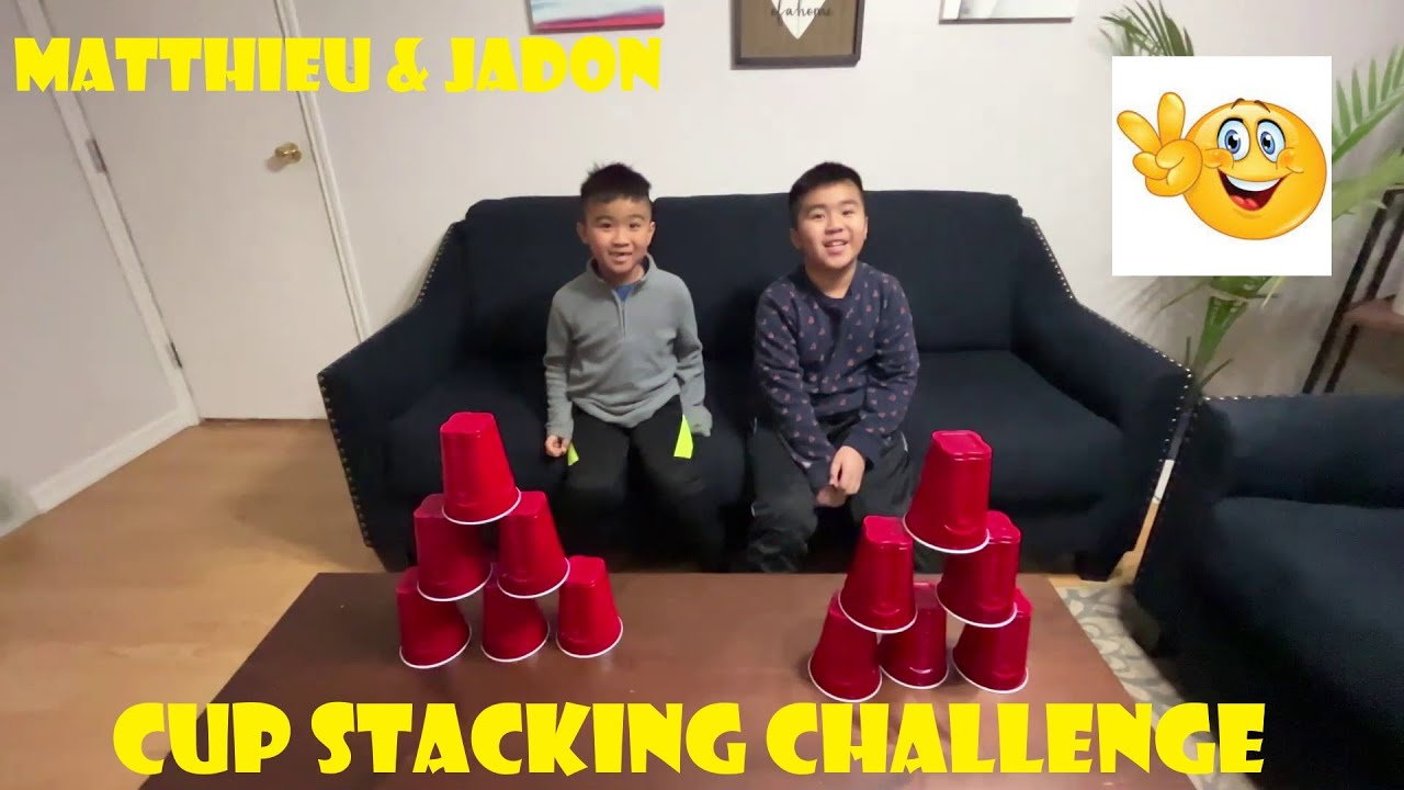 Cup Stacking Challenge Youtube