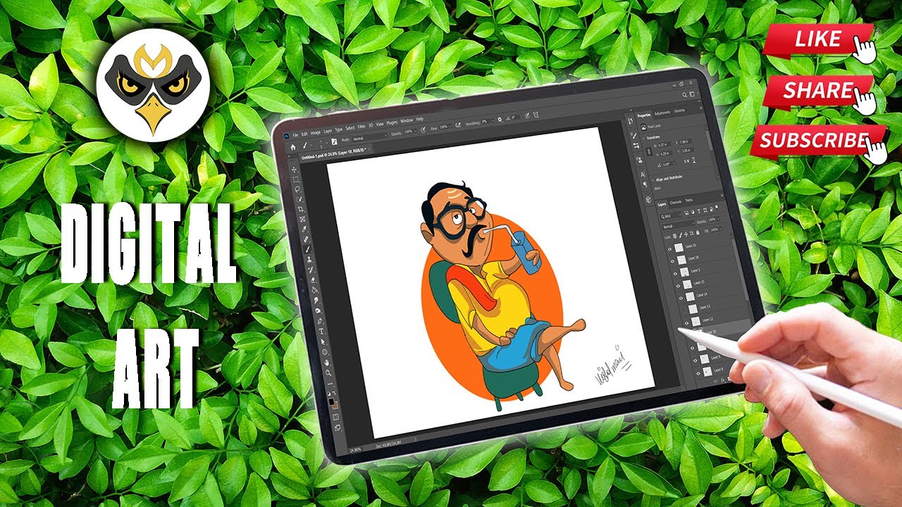Digital Art Youtube