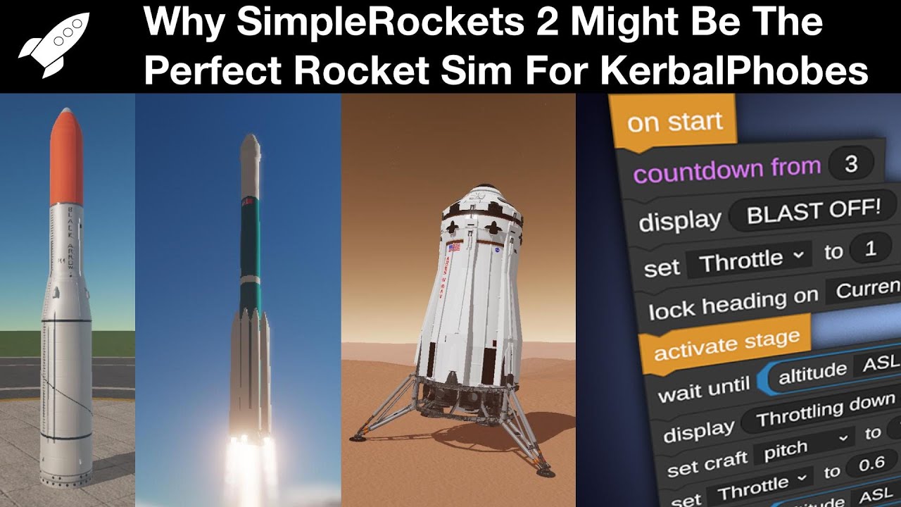 Simple Rockets 2 A Simulation For Every Internet Rocket Scientist Youtube