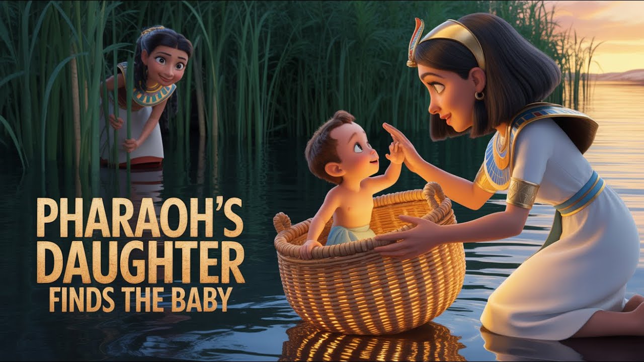 Pharaoh S Daughter Finds Baby Moses God S Plan Unfolds Animated