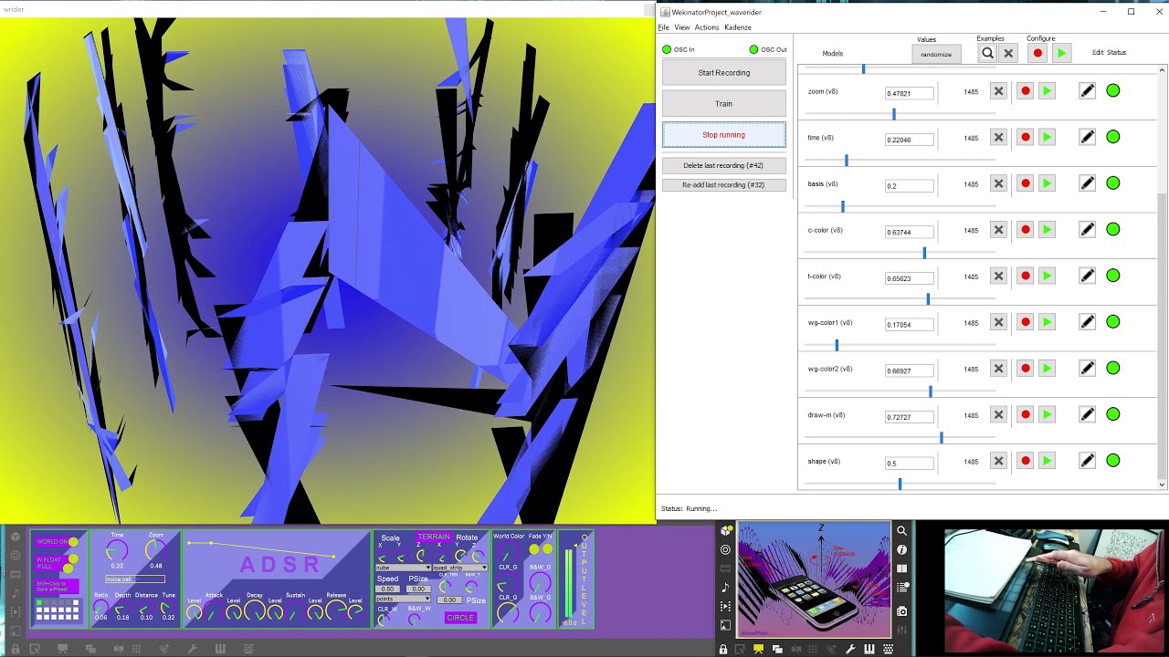 Waveriding Machine Learning Controlled Wavetable Synth In Max Msp Via