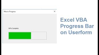Ultimate Progress Bar Control In Vba Userform Pk An Excel Expert Mp3