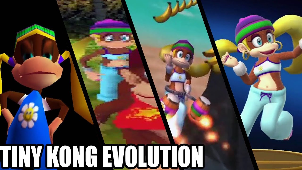 Evolution Of Tiny Kong Youtube
