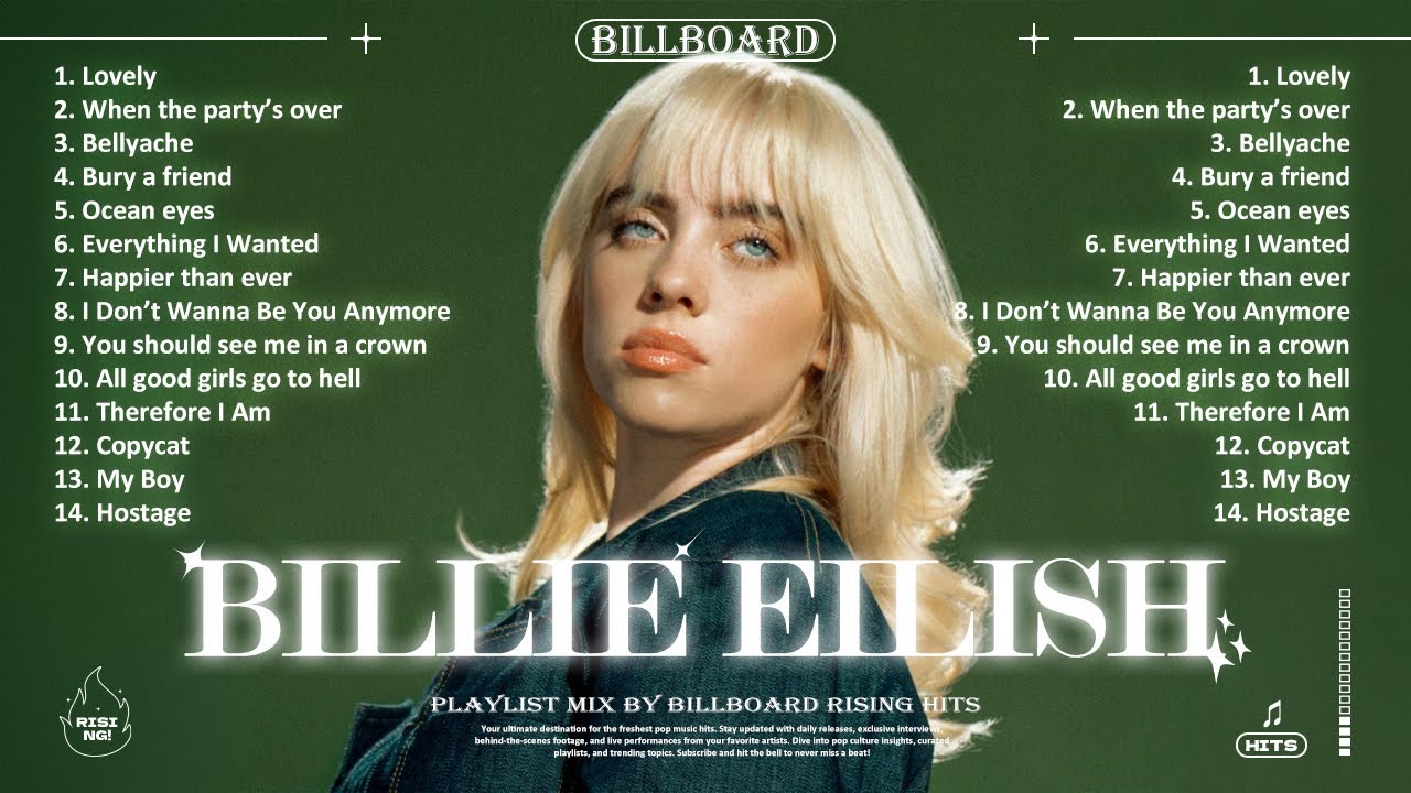 Billie Eilish Greatest Hits Full Album Best Songs Collection 2024