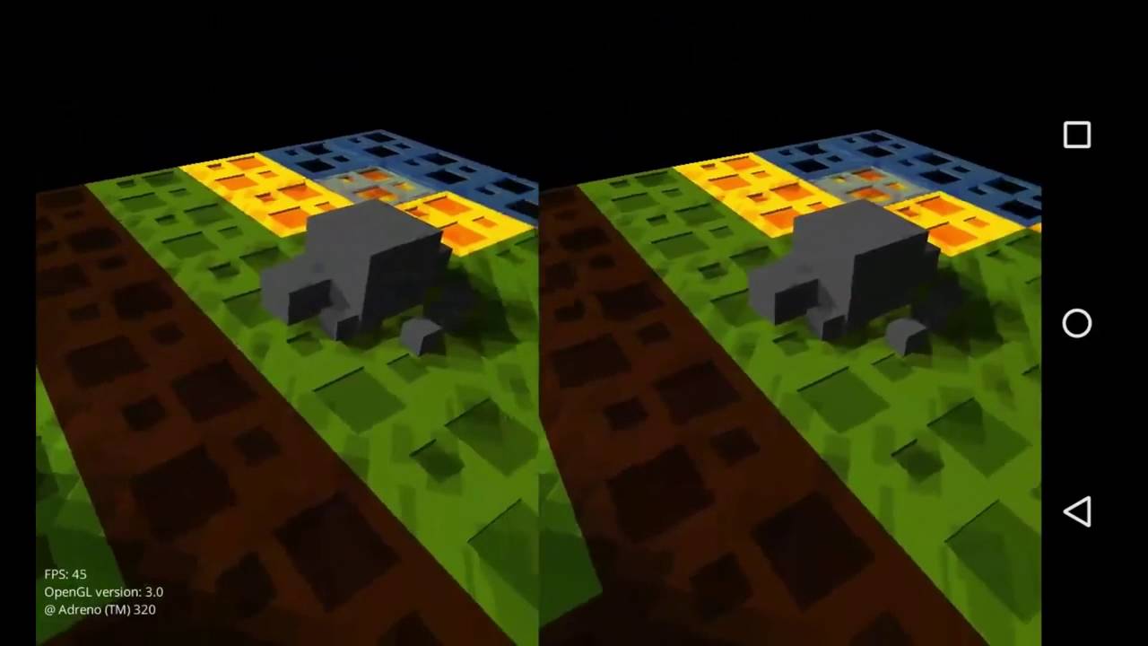 Libgdx 3d Vr Library Demonstration Java Android Ios Opengl Youtube