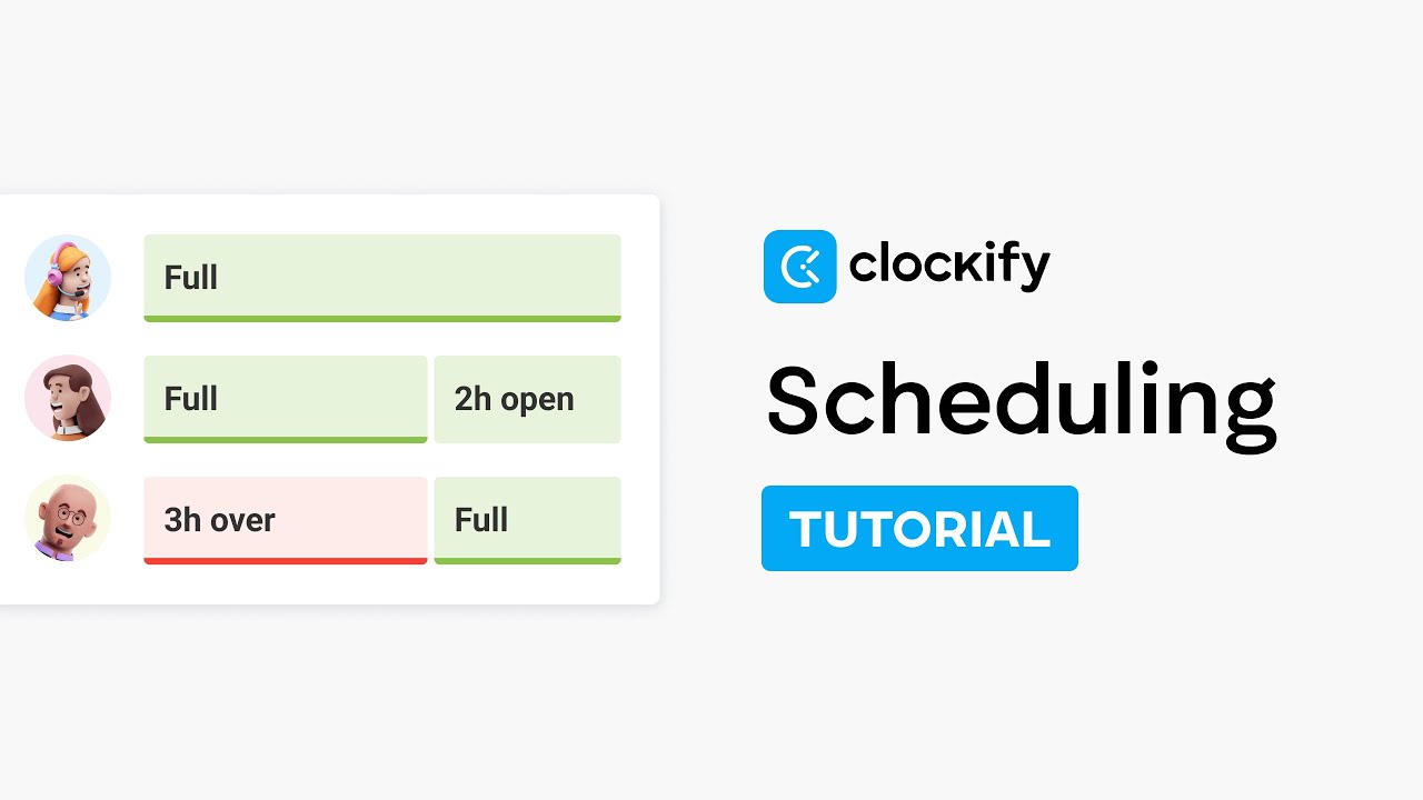 Scheduling Clockify Tutorials 2025 Youtube