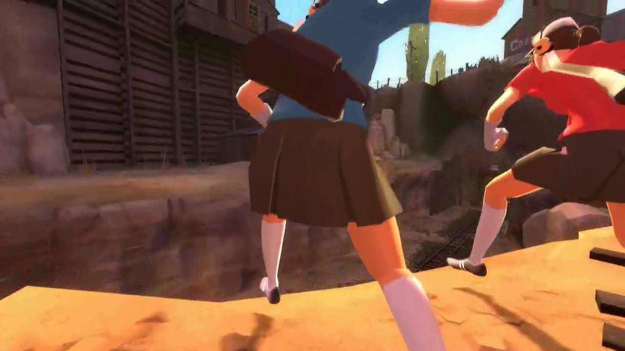 Tf2 Female Scout And Scout