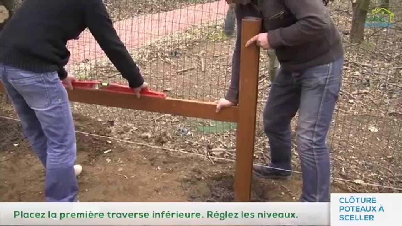Comment Faire Tenir Un Poteau En Bois