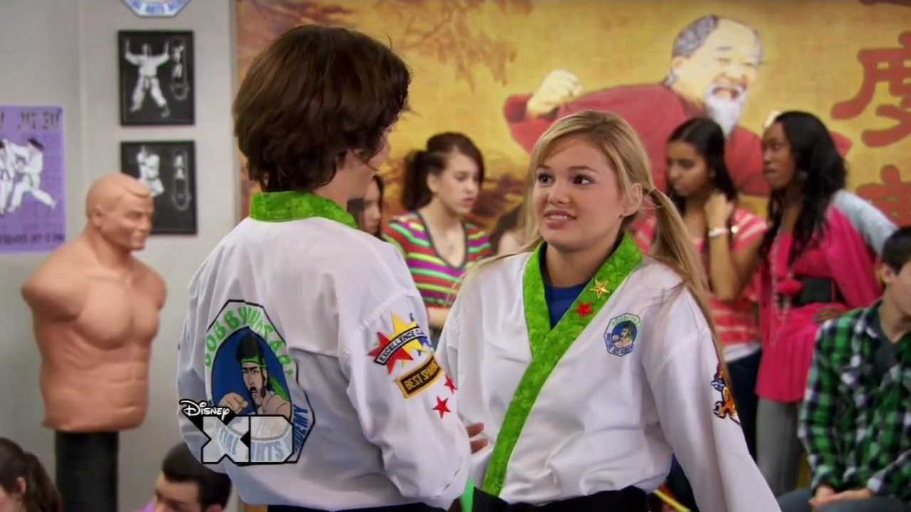 Kickin It Jack And Kim Hug