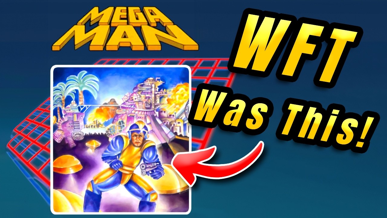 How The Worst Video Game Box Art Got Made The Mega Man Mystery Youtube