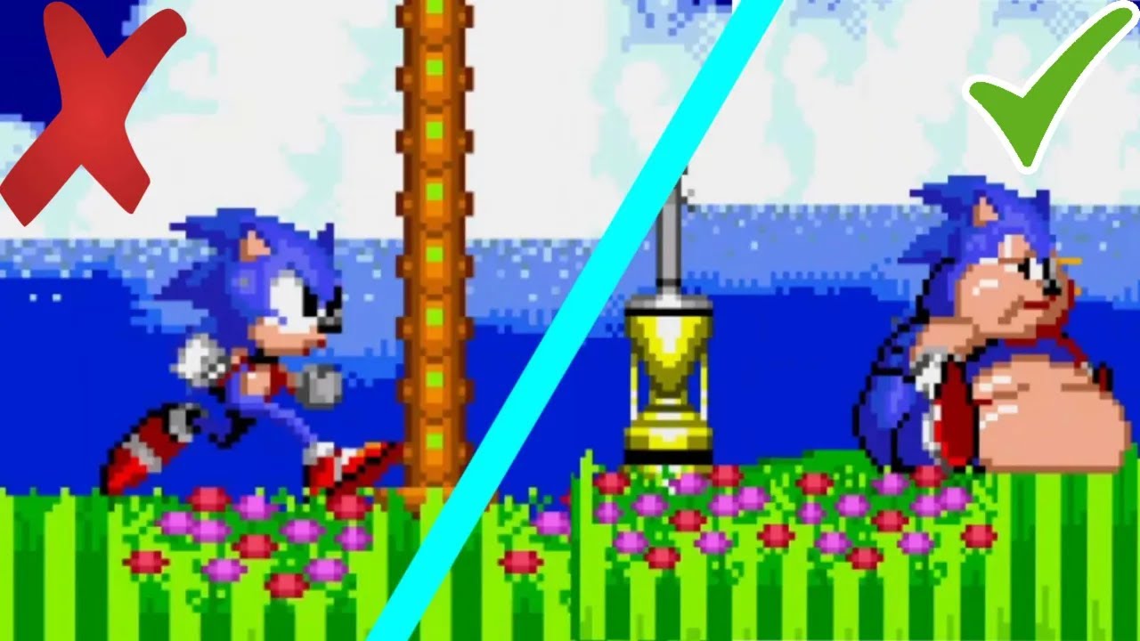 Sonic 2 Xl Sonic Fat Edition Sonic Rom Hacks Youtube
