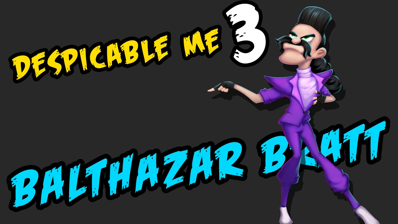 Despicable Me 3 Balthazar Bratt Speedpaint Bmsolari Youtube