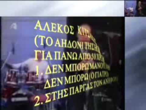 ΤΙΠΟΤΑ: Πέθανε ο Αλέκος Κιτσάκης, «το αηδόνι της Ηπείρου»