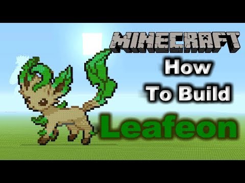 Minecraft Tutorial Leafeon Pokemon Youtube
