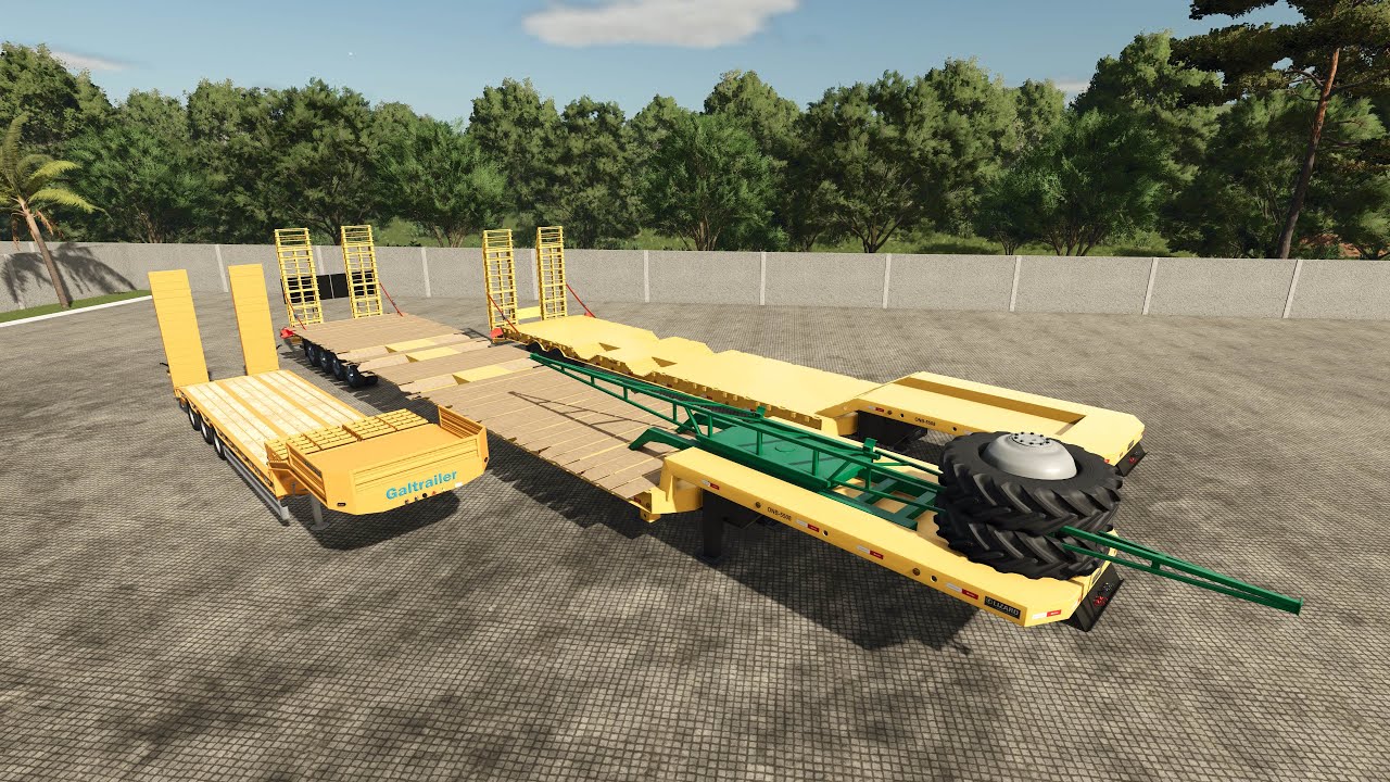 Farming Simulator 25 Low Loaders 2 Fs25 Mods Youtube