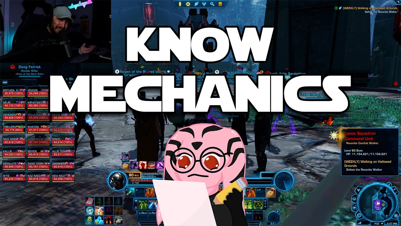 Dont Need To Know Mechanics Swtor Youtube