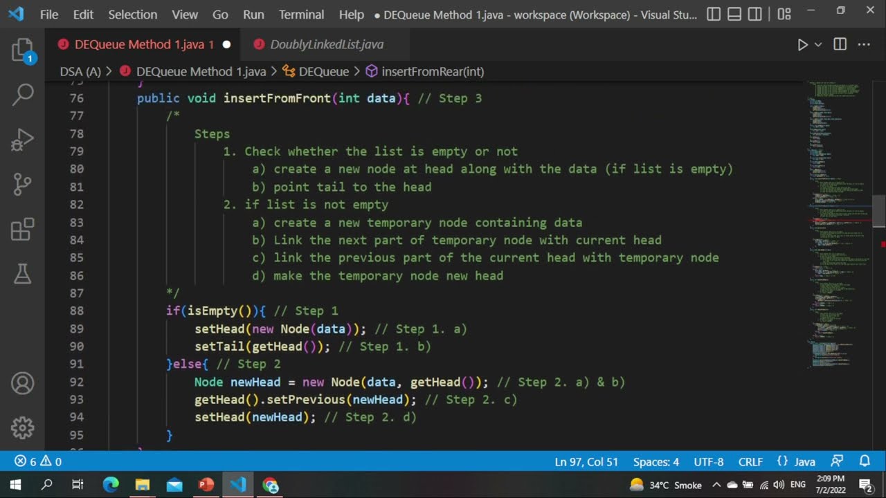 Java Example Dequeue Method 1 Youtube