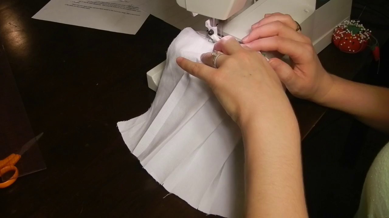 Knife Pleats Youtube