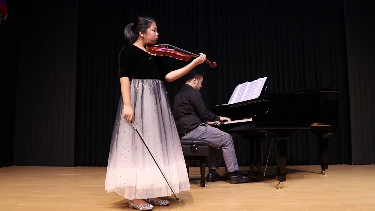 Aleksey Yanshinov Violin Concertino Op 35 By Ms Wan Ting Hsu Youtube