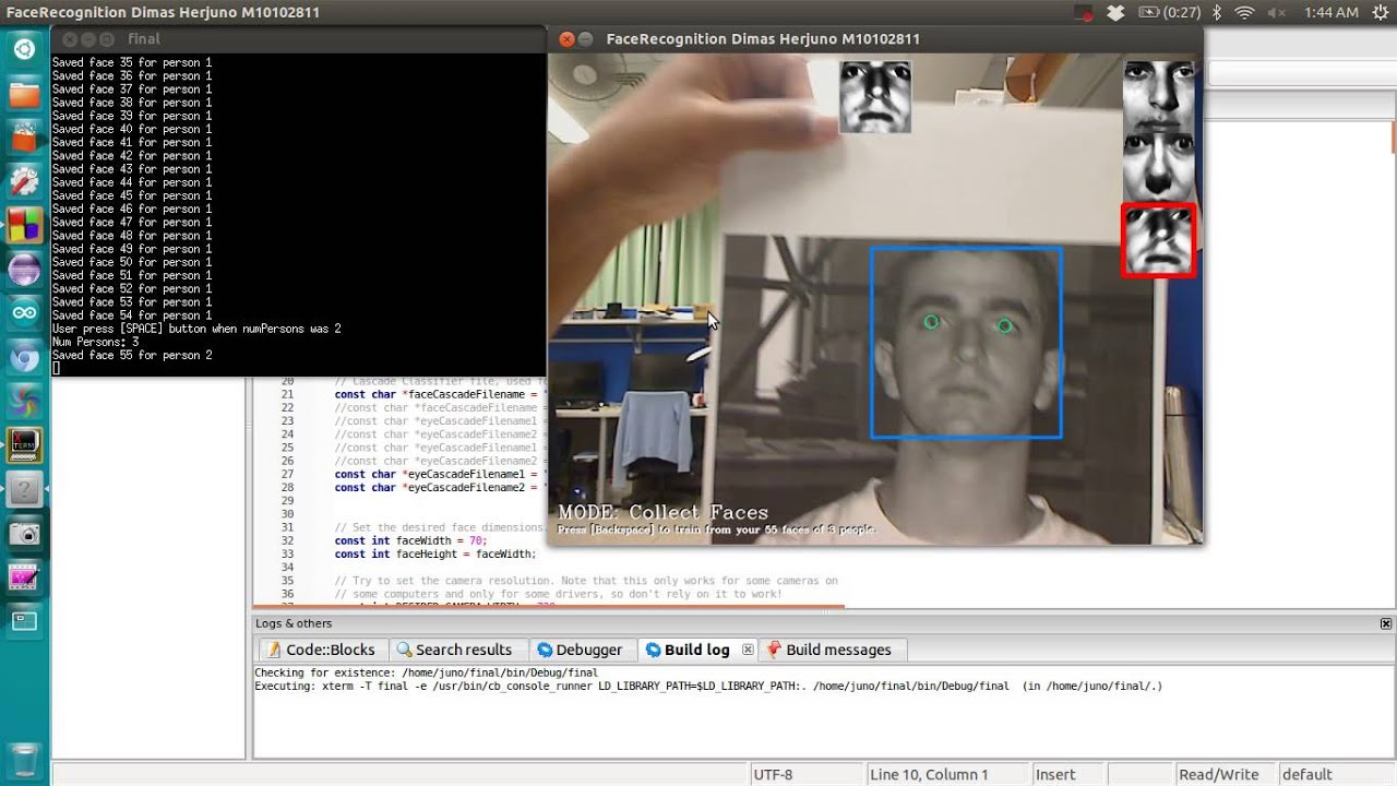 Face Recognition Using Eigenfaces Youtube