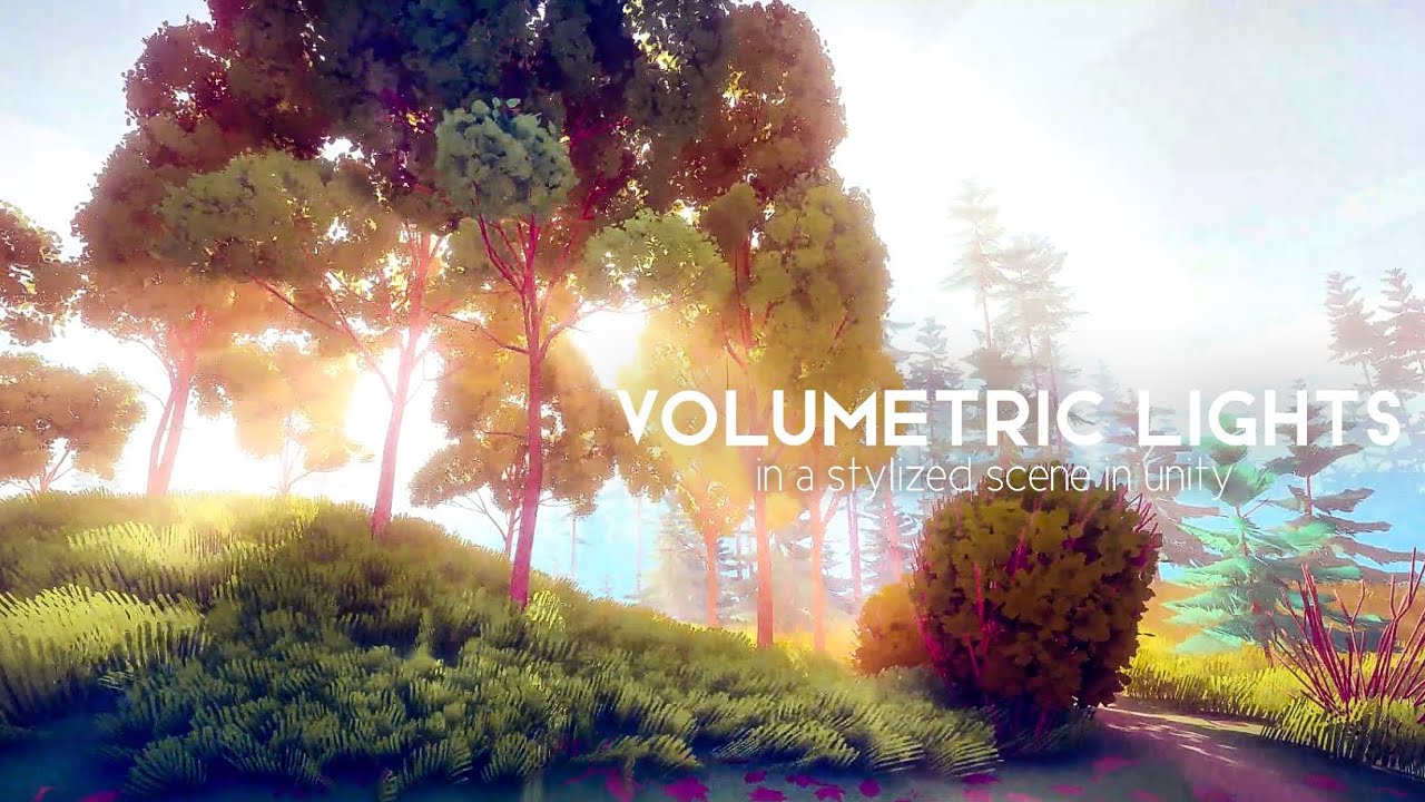 Unity Volumetric Lights Godrays Free Lighting A Stylized Scene With