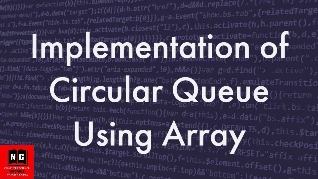 Implementation Of Circular Queue Data Structure Circular Queue