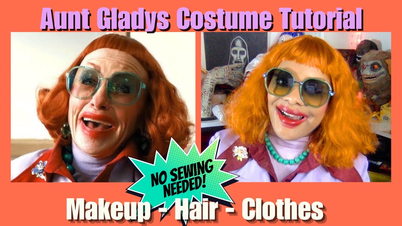 Aunt Gladys Costume Tutorial Live Weapons Auntgladys Youtube