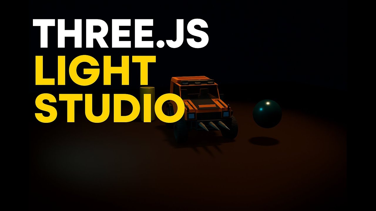 Three Js Light Studio Overview Realistic 3d Lighting Setup Threejs