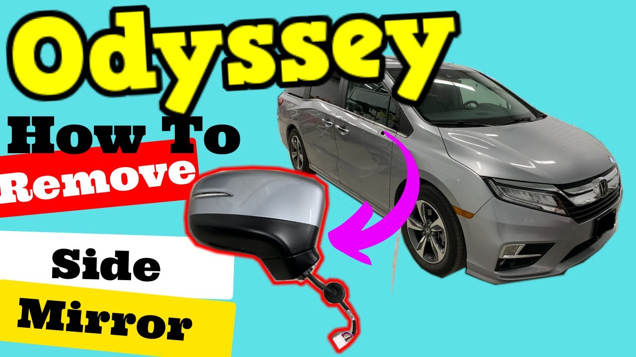 Honda Odyssey How To Remove Side Mirror 2018 2021 Youtube