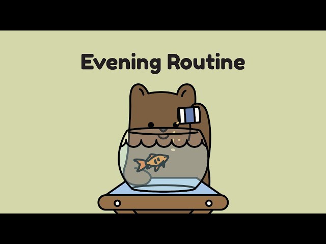 Benji Evening Routine General Vocab English Esl Video Lessons