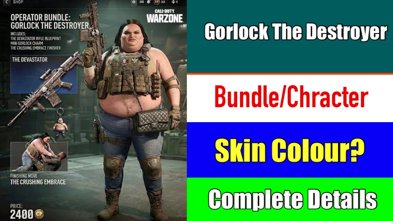 Gorlock The Destroyer In Call Of Duty Gorlock The Destroyer Cod