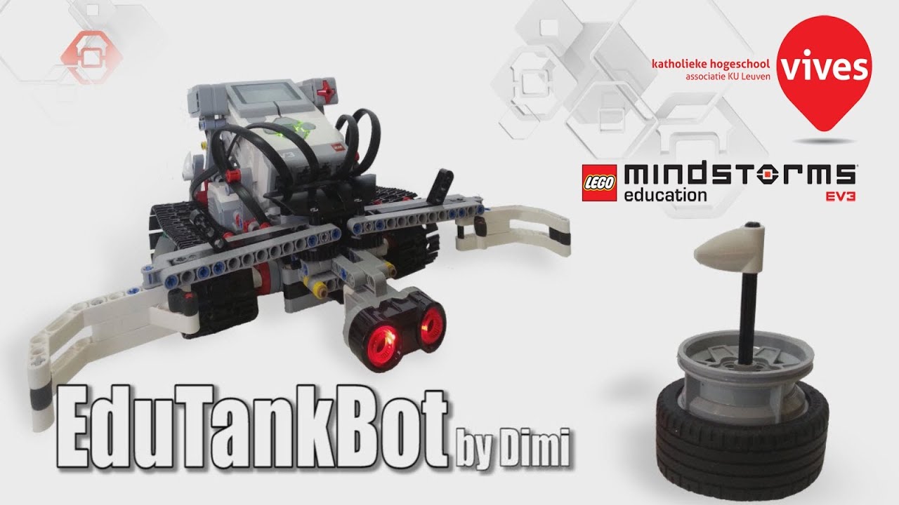 Lego Mindstorms Ev3 Edutankbot By Dimi Youtube