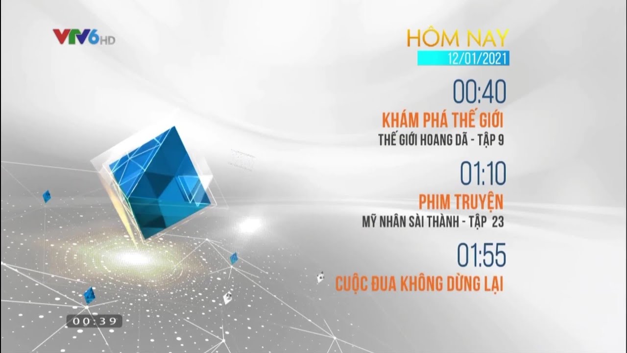 Vtv6 Hd Ident 2021 Gtct 0h40 13h 0h38 12 1 2021 Youtube