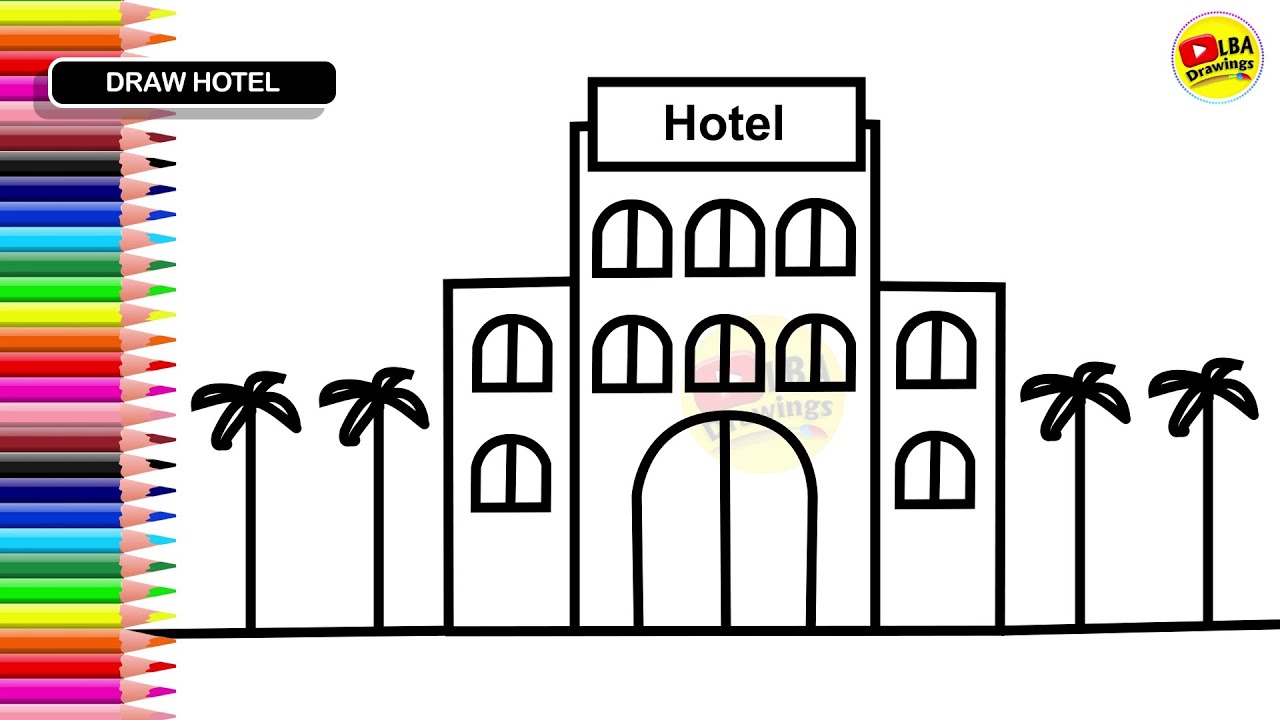 Simple Hotel Drawings