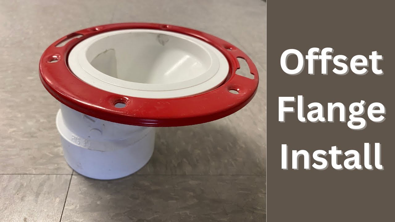 Offset Toilet Flange Install Plumbing Diy Home