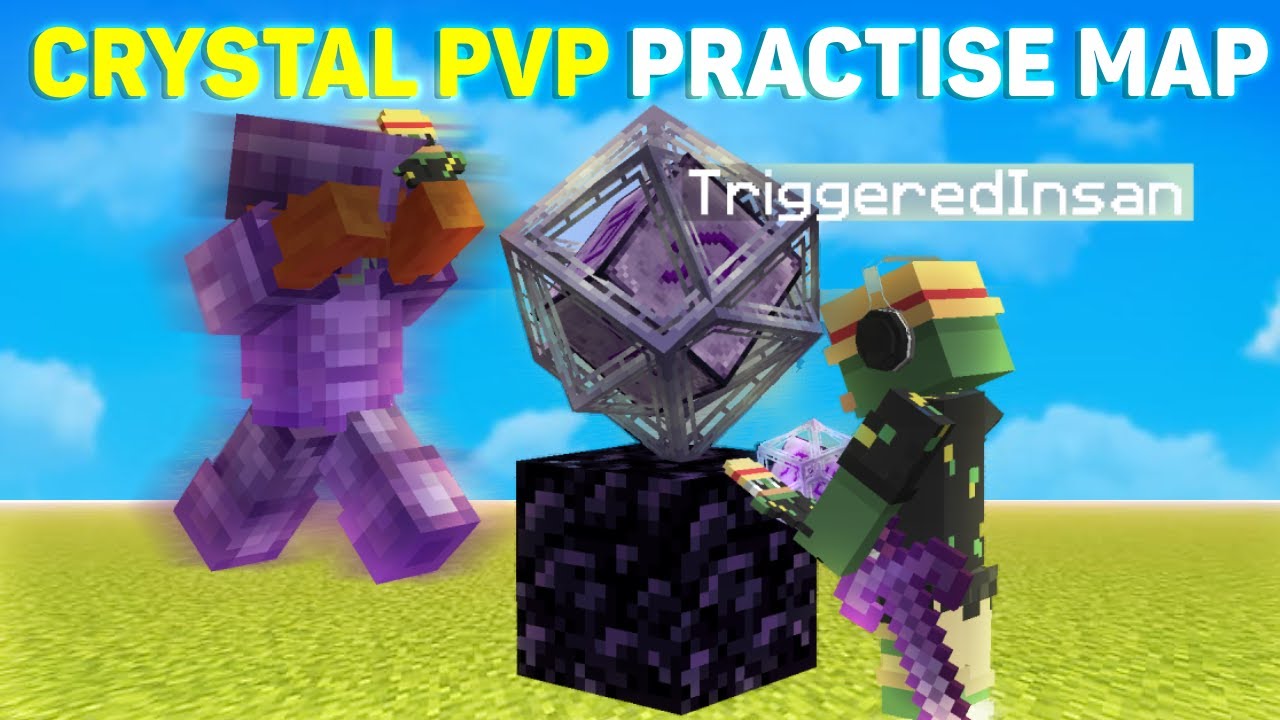 The Best Crystal Pvp Practice Map Youtube