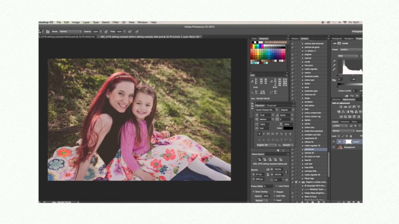 Editing Family Image Youtube