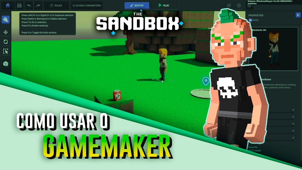 Como Usar O Gamemaker Do The Sandbox Tutorial Simples E Rápido Jogo