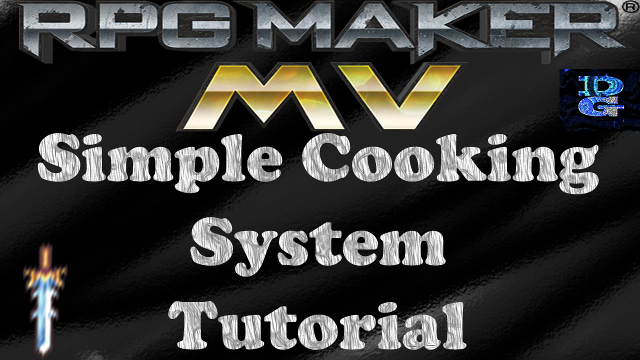 Rpg Maker Mv Simple Cooking System Tutorial Youtube