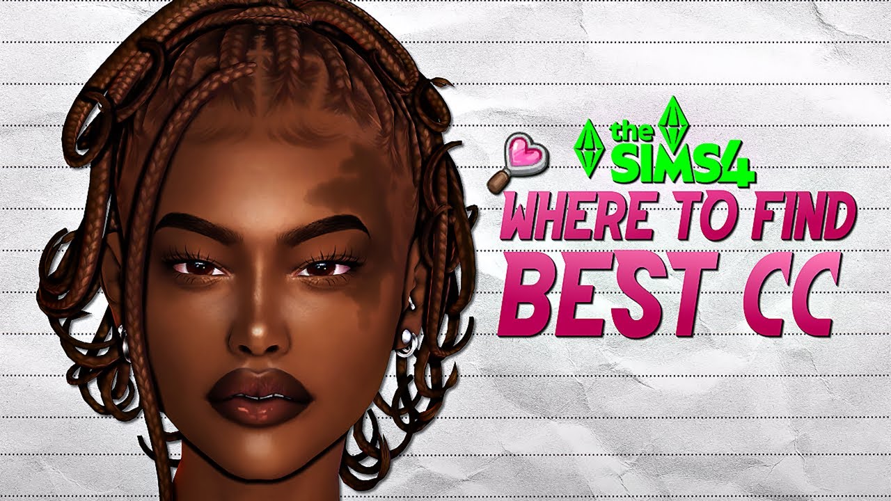 Where To Find The Best Cc Cc Links Most Requested Sims 4 Cas