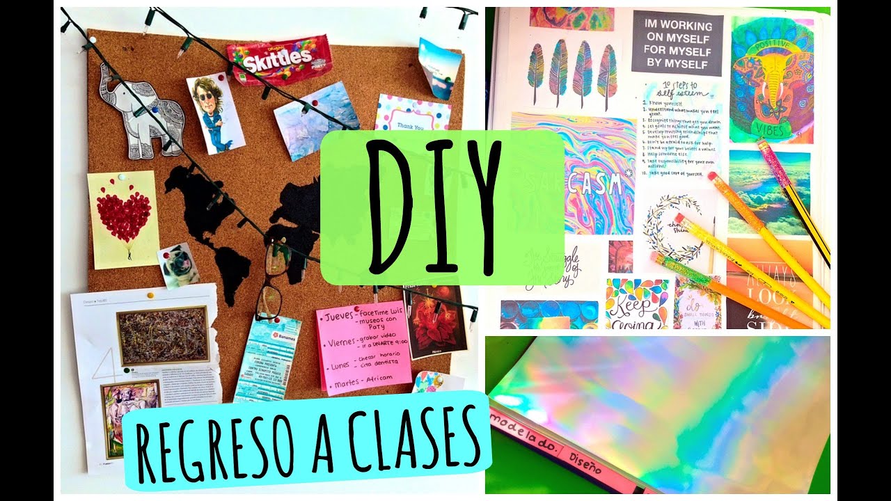 Regreso A Clases Diy Manualidades Faciles Youtube