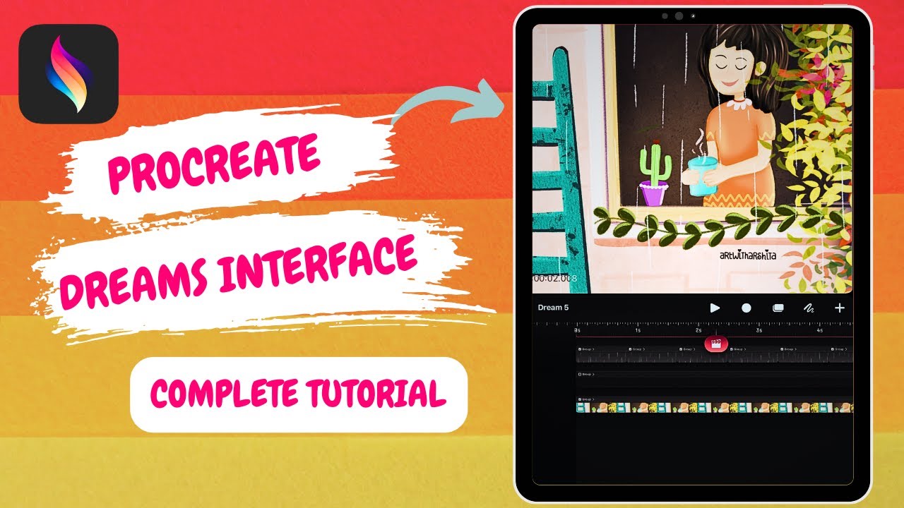 Learn Procreate Dreams Interface Beginner Friendly Animation Course