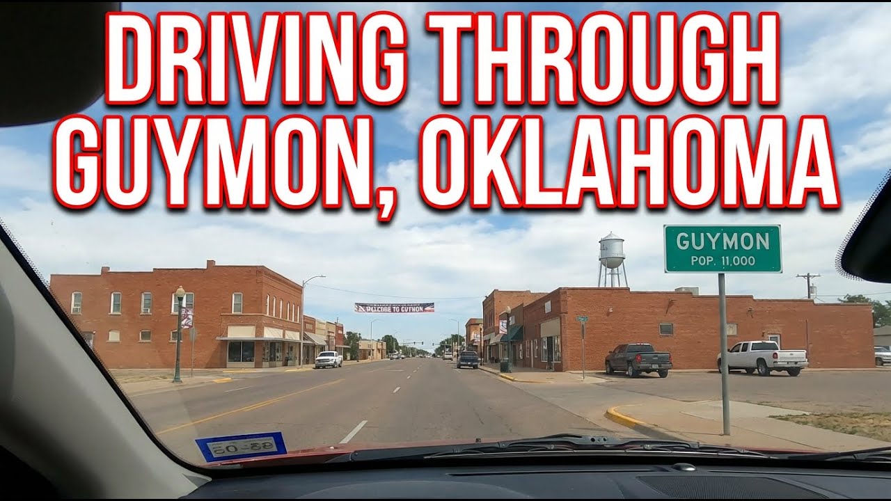 Driving Through Guymon Oklahoma Youtube