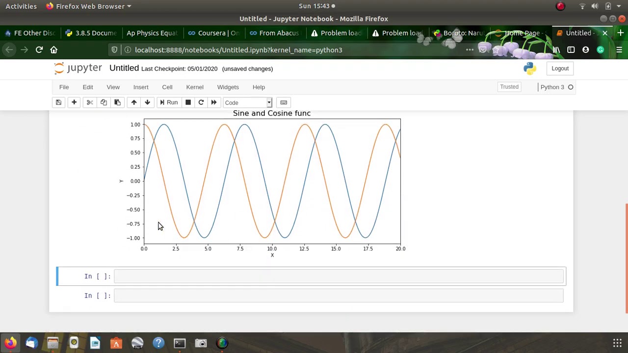 Plotting Sine And Cosine With Matplotlib And Python Chaingang Design
